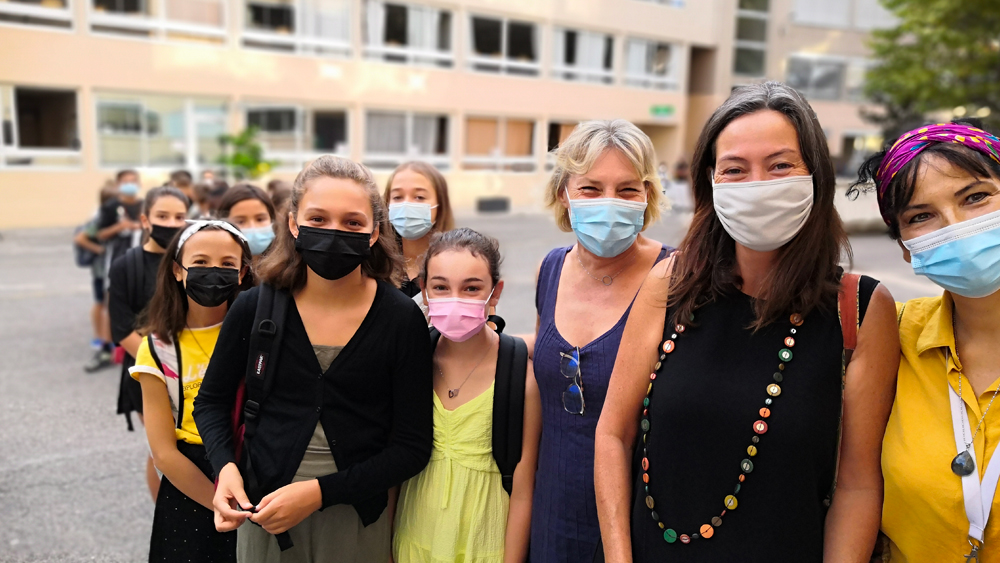 Stanislas Cannes - La rentrée du secondaire en images